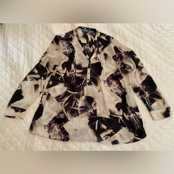 Simply Vera Vera Wang | Tops | Simply Vera Button Down Blouse | Poshmark